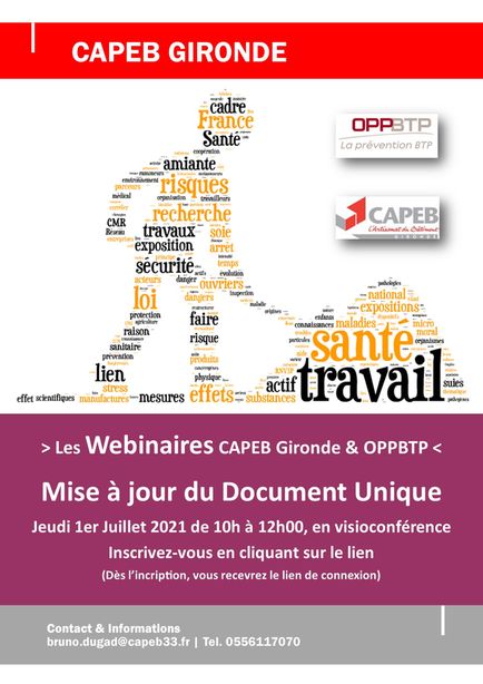 Webinaire CAPEB 33 - OPPBTP ・ CAPEB
